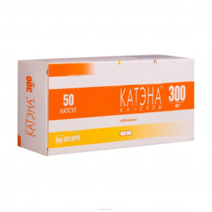 Катэна капс 300мг №50 (арт. 34417) купить по цене 710 ₽ в интернет ...